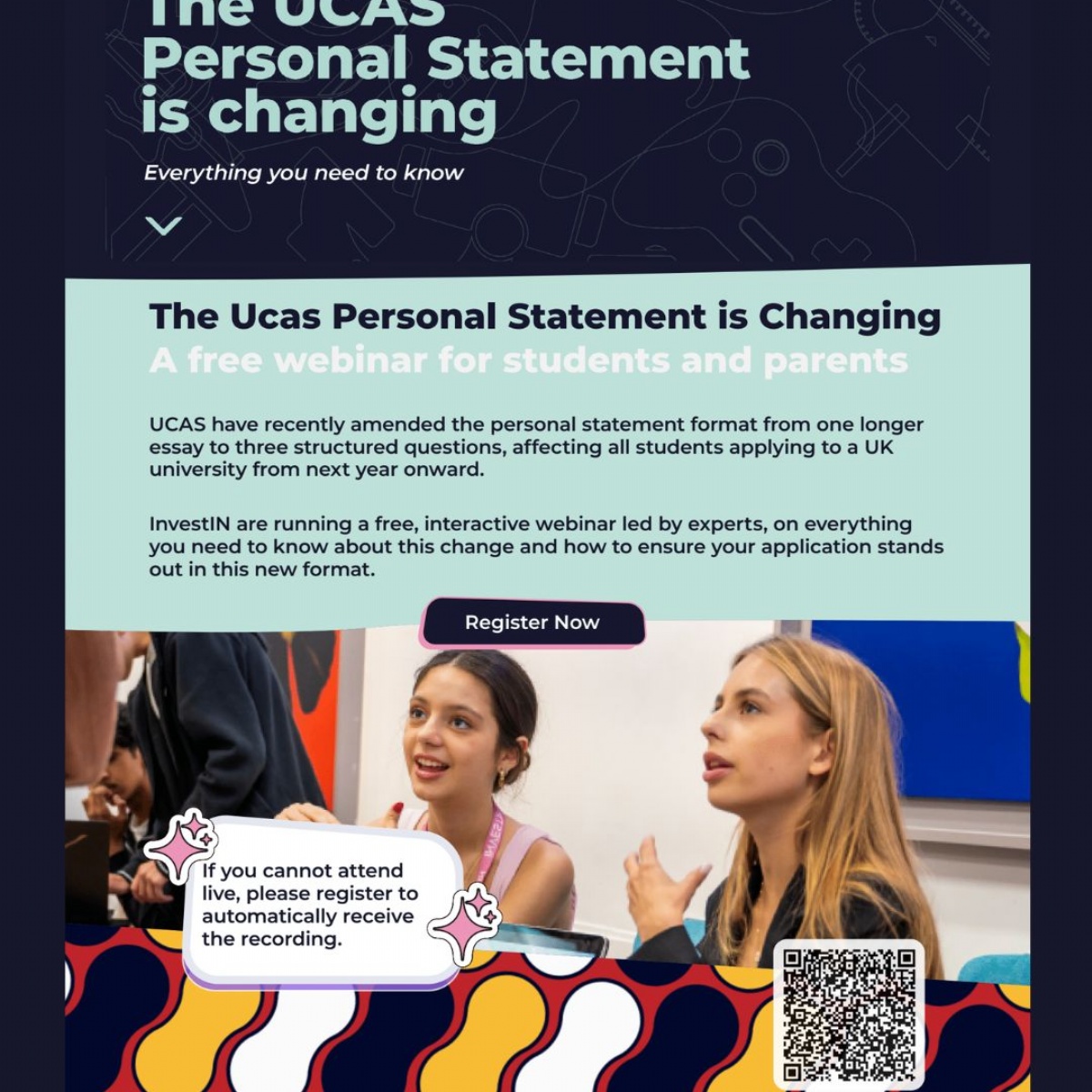 The Cottesloe School - The UCAS Personal Statement is Changing - Webinar